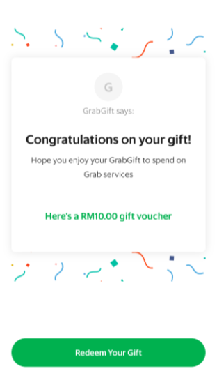 How to redeem Grab Gift voucher?